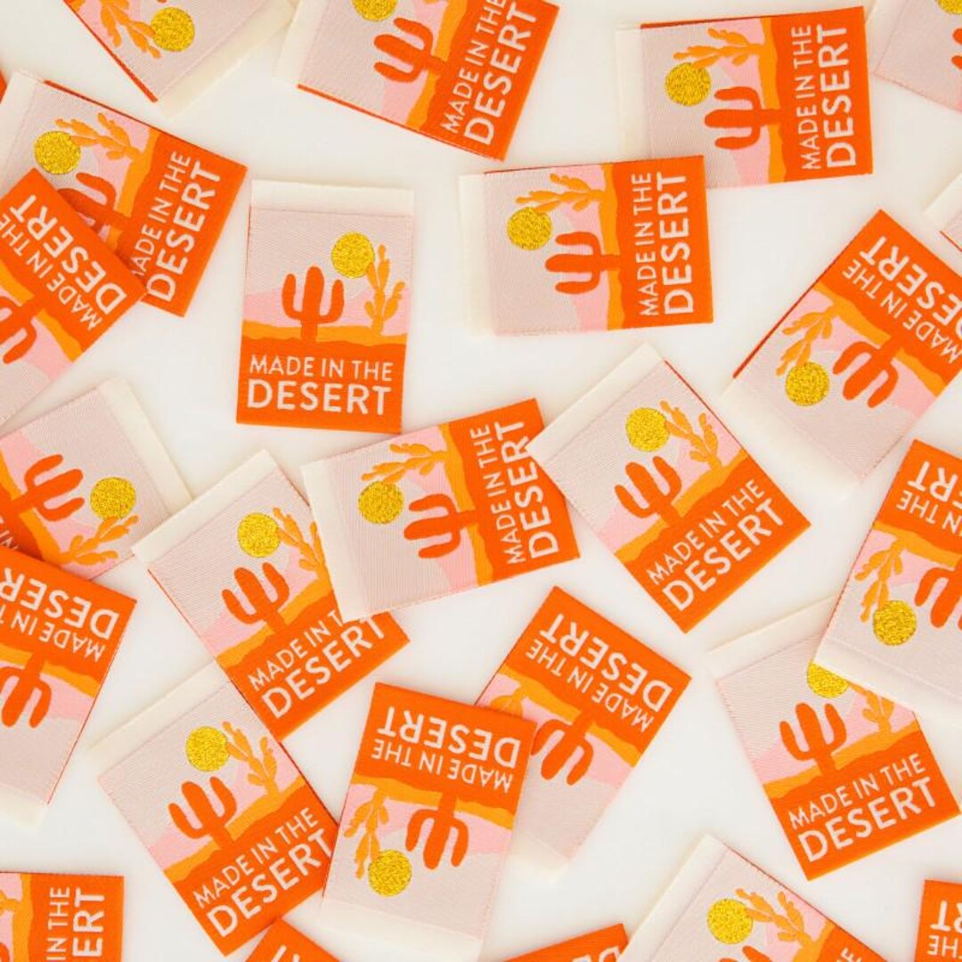 Made in the Desert Labels - Etsy