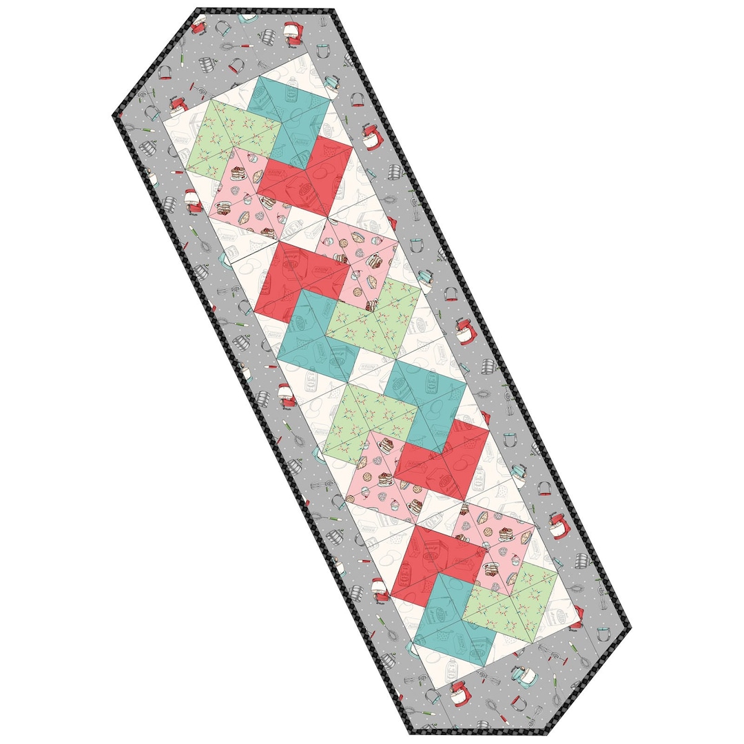 Make Your Own Table Runner Kit With Precut Pieces Happiness is Homemade - Etsy