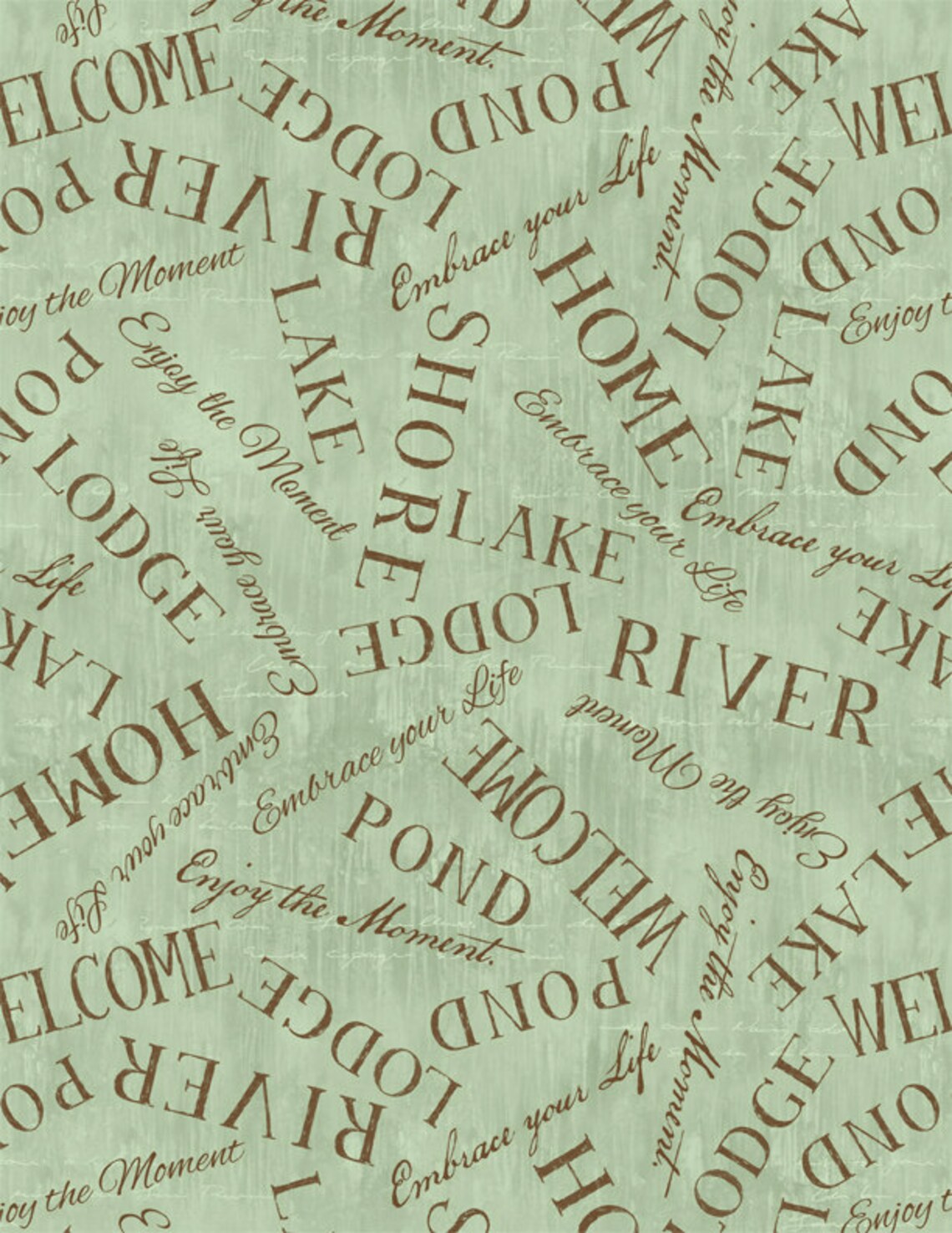 Lakeside Retreat Throw Quilt Kit From Wilmington Fabrics by Artist ...