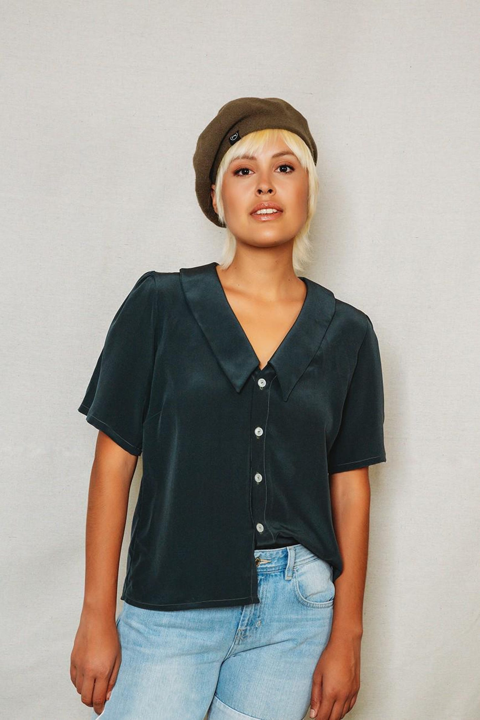 The Patina Blouse Pattern From Friday Pattern Company Designer Chelsea ...