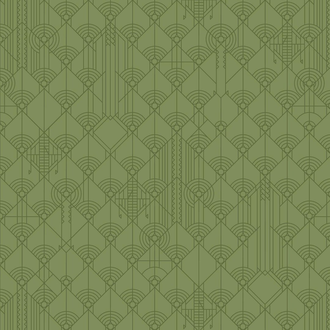Frank Lloyd Wright Collection From Cloud9 Fabrics April Showers Autumn ...
