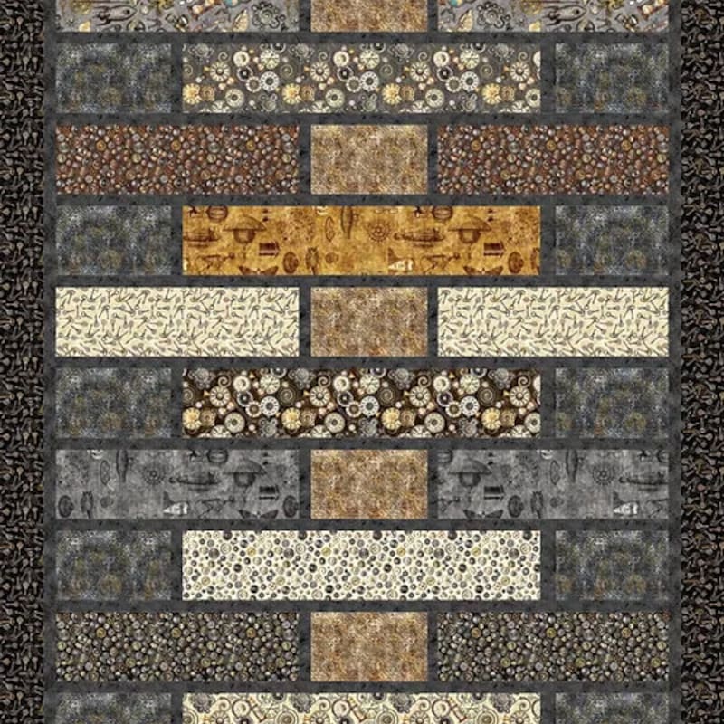 Steampunk Quilt Kit - Etsy