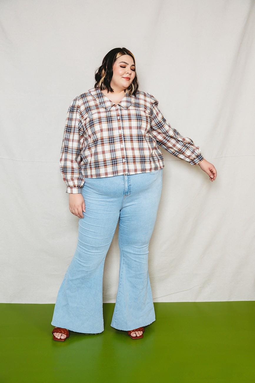 The Patina Blouse Pattern From Friday Pattern Company Designer Chelsea ...