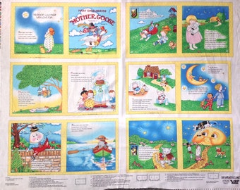 Mother Goose Fabric - Etsy
