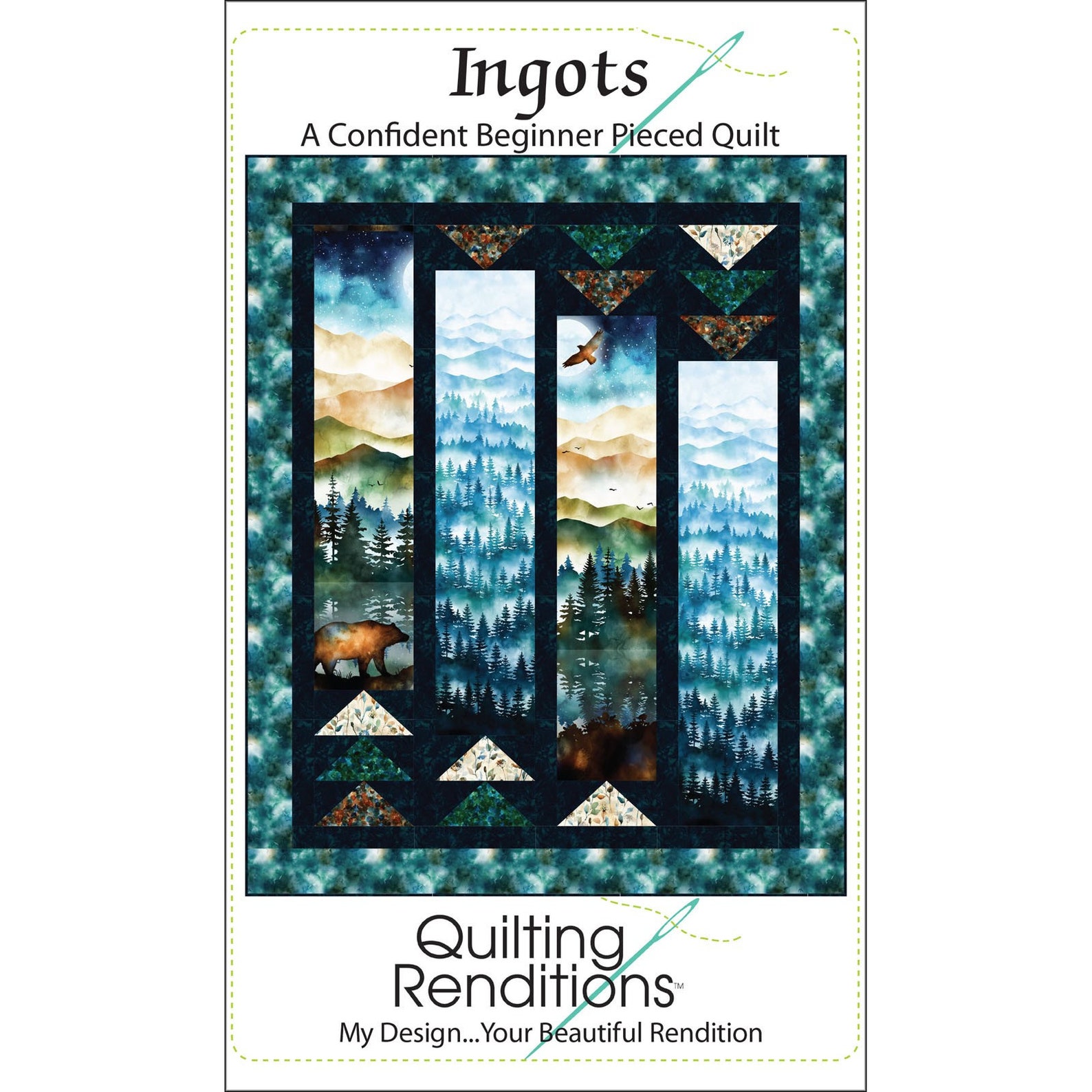 Ingots Pattern Quilting Renditions - Etsy