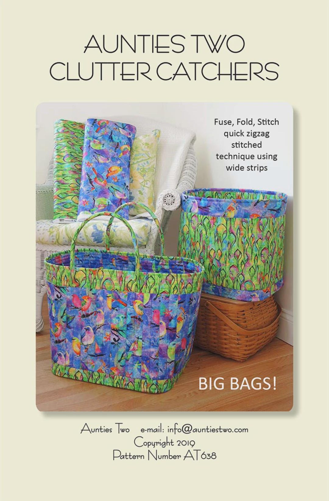 Free Clutter Catchers Pattern and Bosal Craf Tex Plus Clutter Catcher ...