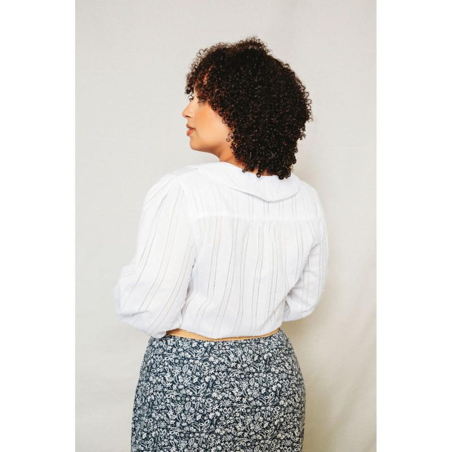 The Patina Blouse Pattern From Friday Pattern Company Designer Chelsea ...