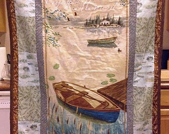 Lakeside Retreat Throw Quilt Kit From Wilmington Fabrics by | Etsy