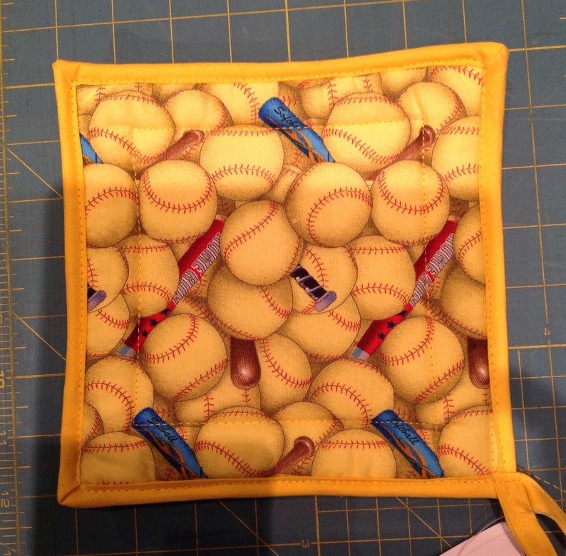 Softball fabric from Elizabeth's Studio | Etsy
