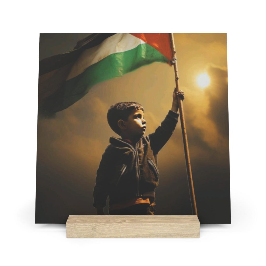 Free Palestine Gallery Board With Stand - Etsy
