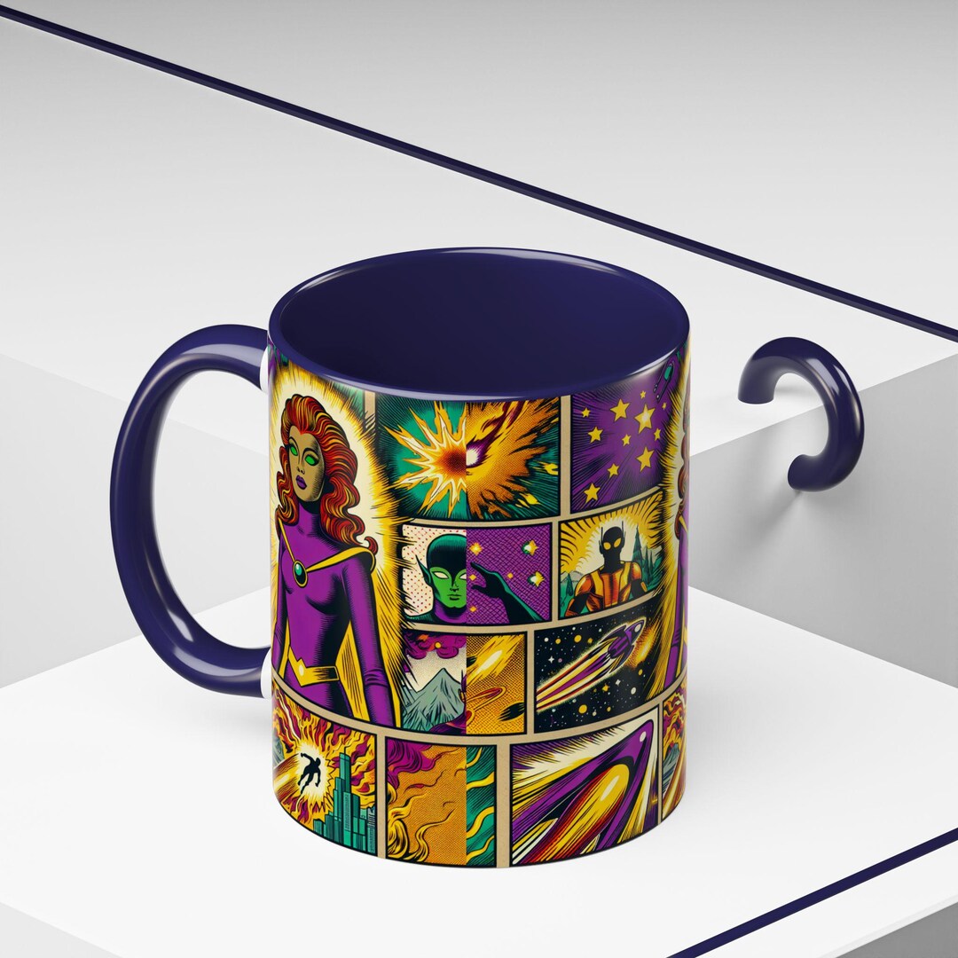 Mug, Starfire Teen Titans DC Superhero Girl Power Coffee Cup Gift for ...