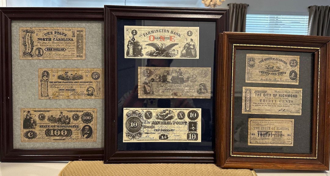 Authentic Look Confederate Currency A Unique Collectible for History ...