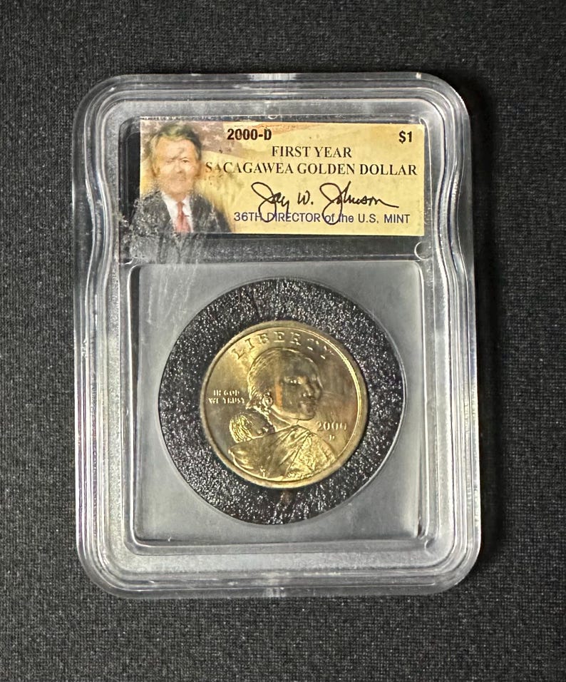 American Golden Dollar Collection Sacagawea Andrew Jackson Innovation ...