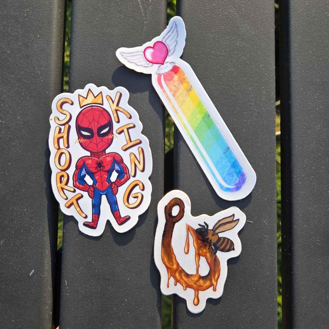 Fan Art Stickers - Etsy