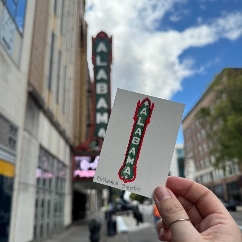 Alabama Theatre Art - Etsy
