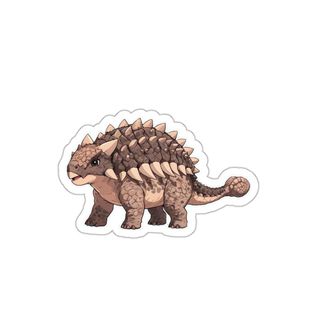 Ankylosaurus Dinosaur Sticker - Etsy