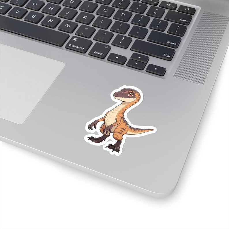 Velociraptor Dinosaur Sticker - Etsy