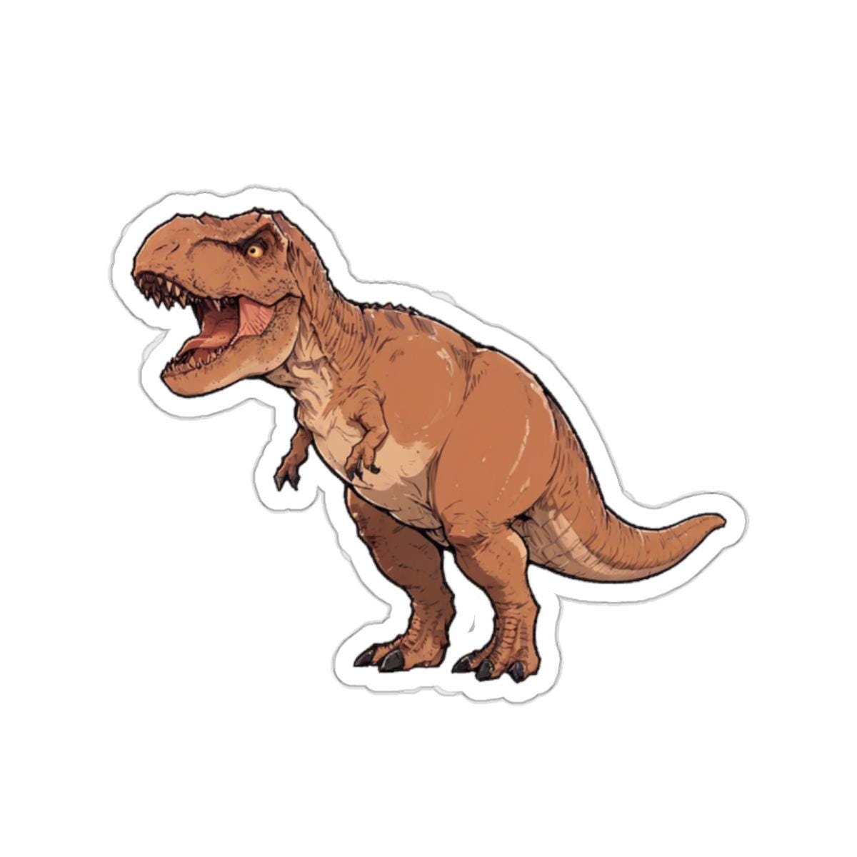 Tyrannosaurus Rex T-rex Dinosaur Sticker - Etsy