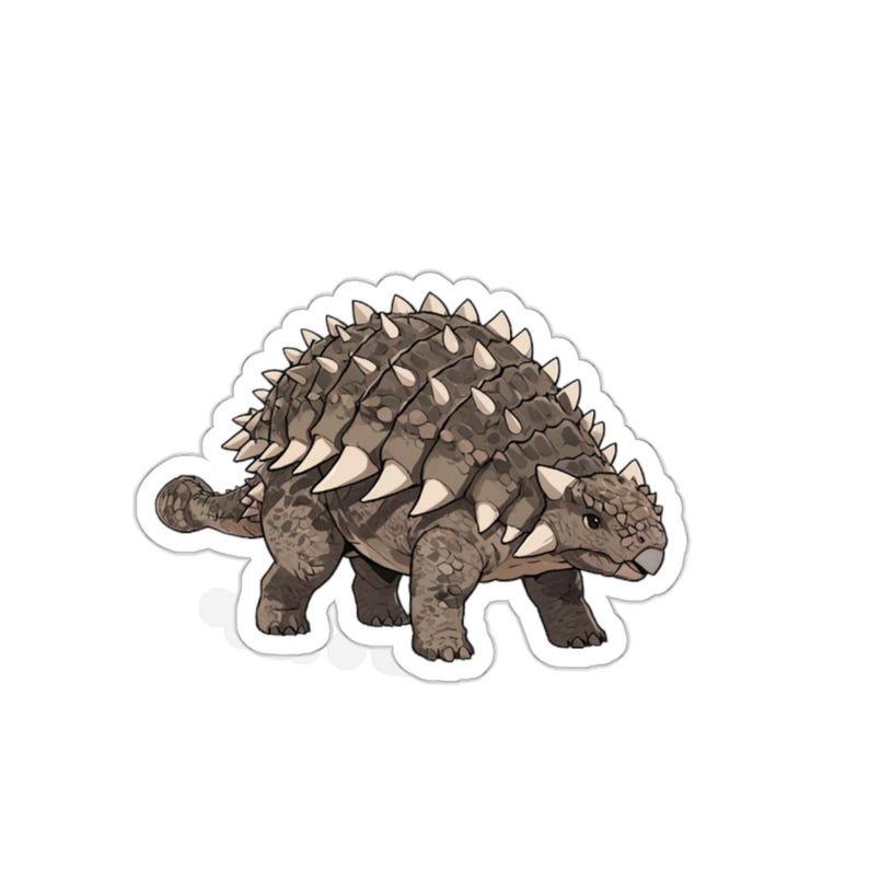 Ankylosaurus Dinosaur Sticker - Etsy