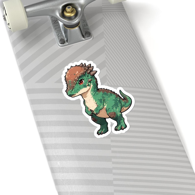 Pachycephalosaurus Headbutt Dinosaur Sticker - Etsy