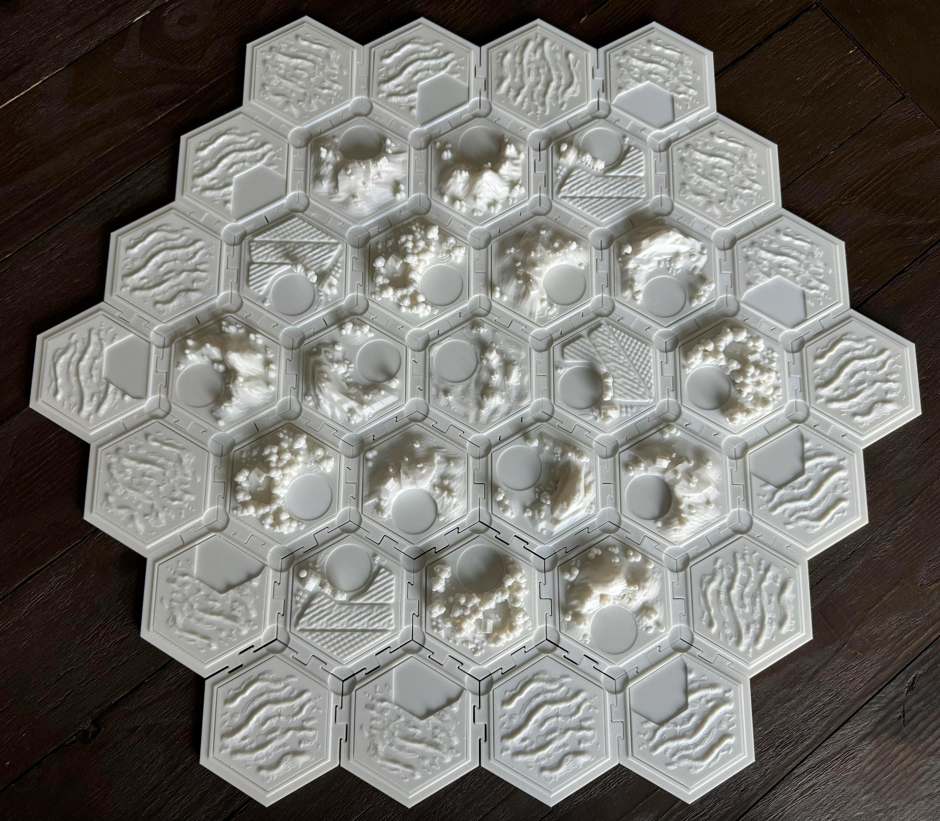 Settlers of Catan 3d Printed (DIY Paint) - Etsy