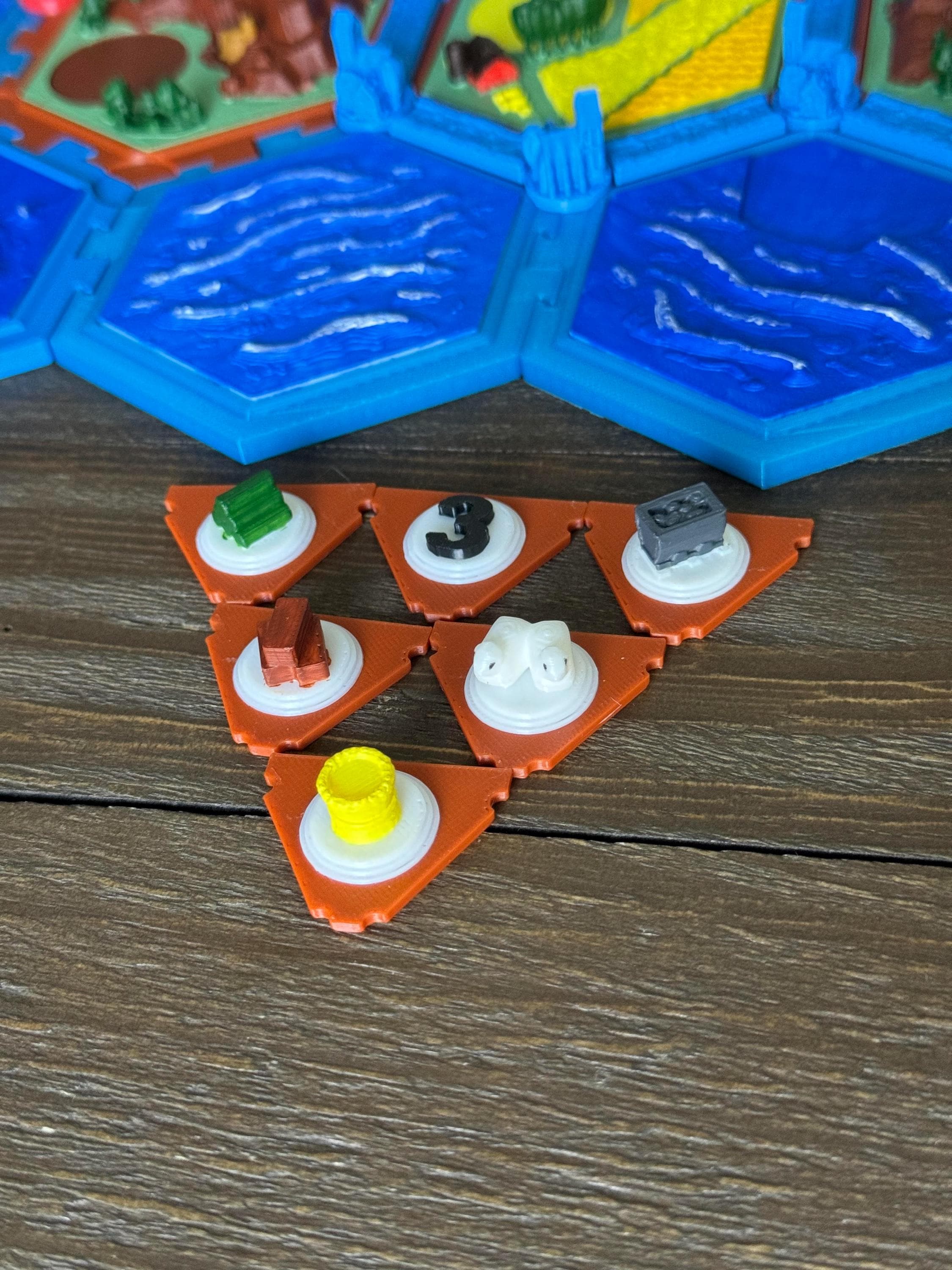 Settlers of Catan 3d Printed (DIY Paint) - Etsy