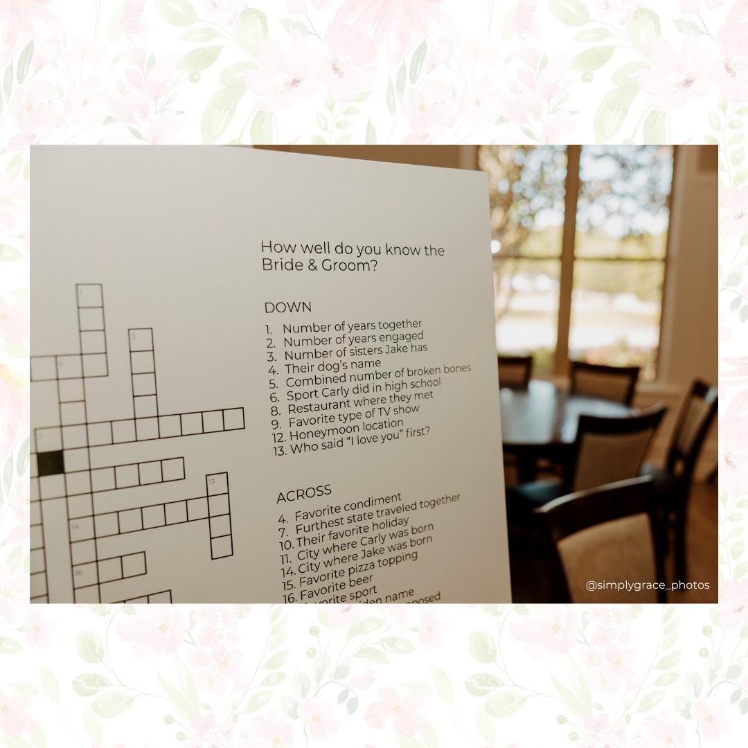 Sip and Solve Template With Detailed Instructions - Etsy