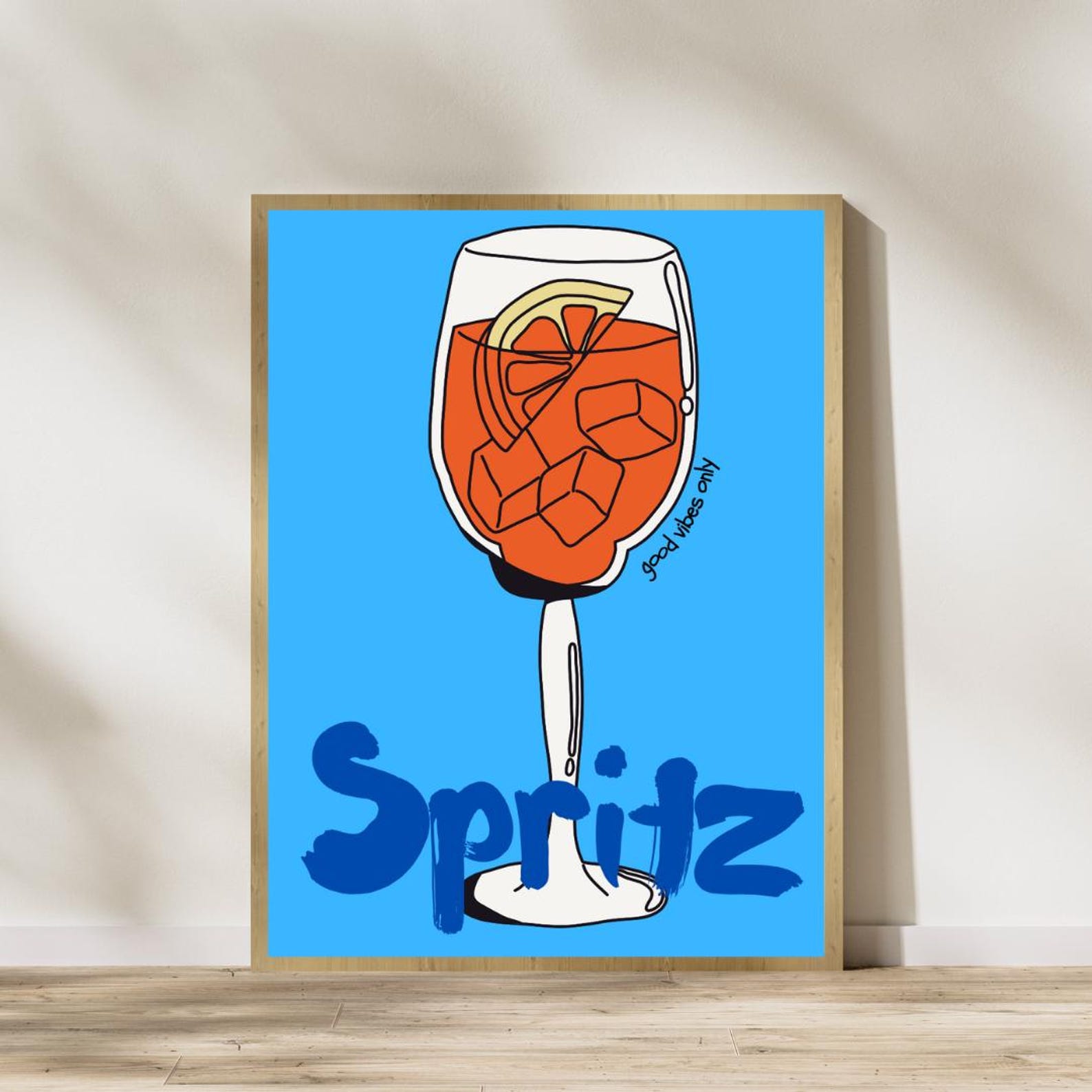 Aperol Spritz Glass, Aperol Spritz in a Glass, Aperol Spritz Cocktail ...
