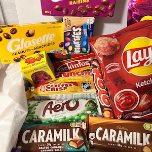 The Ultimate CANADIAN Snack Box, Made in Canada Chocolate, Ketchup ...