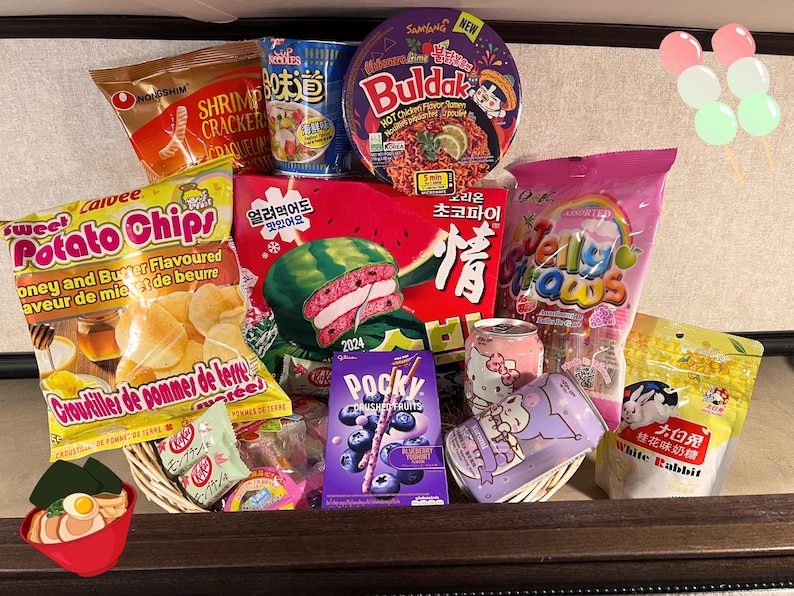 The Ultimate ASIAN Snack Box, Made in Asia Chocolate, Buldak Ramen ...