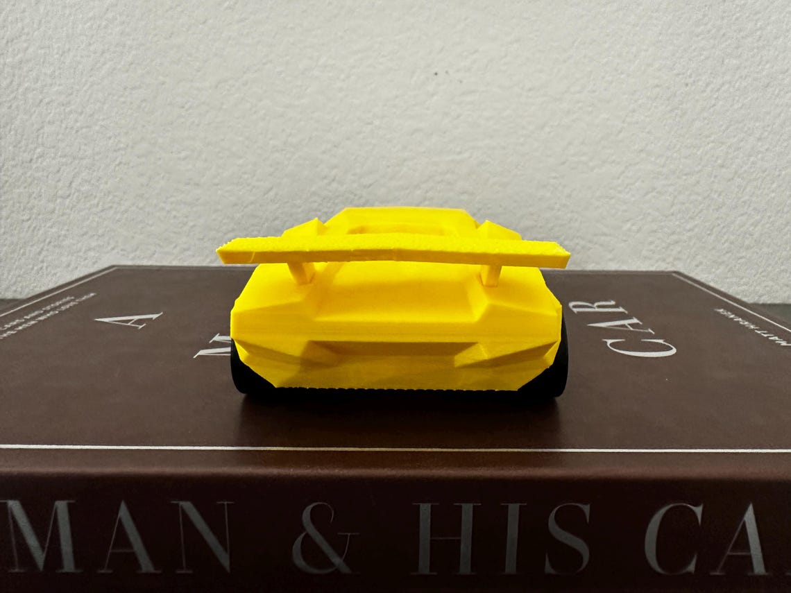 Lamborghini Countach Low Polygon Desktop Display Model Unique ...