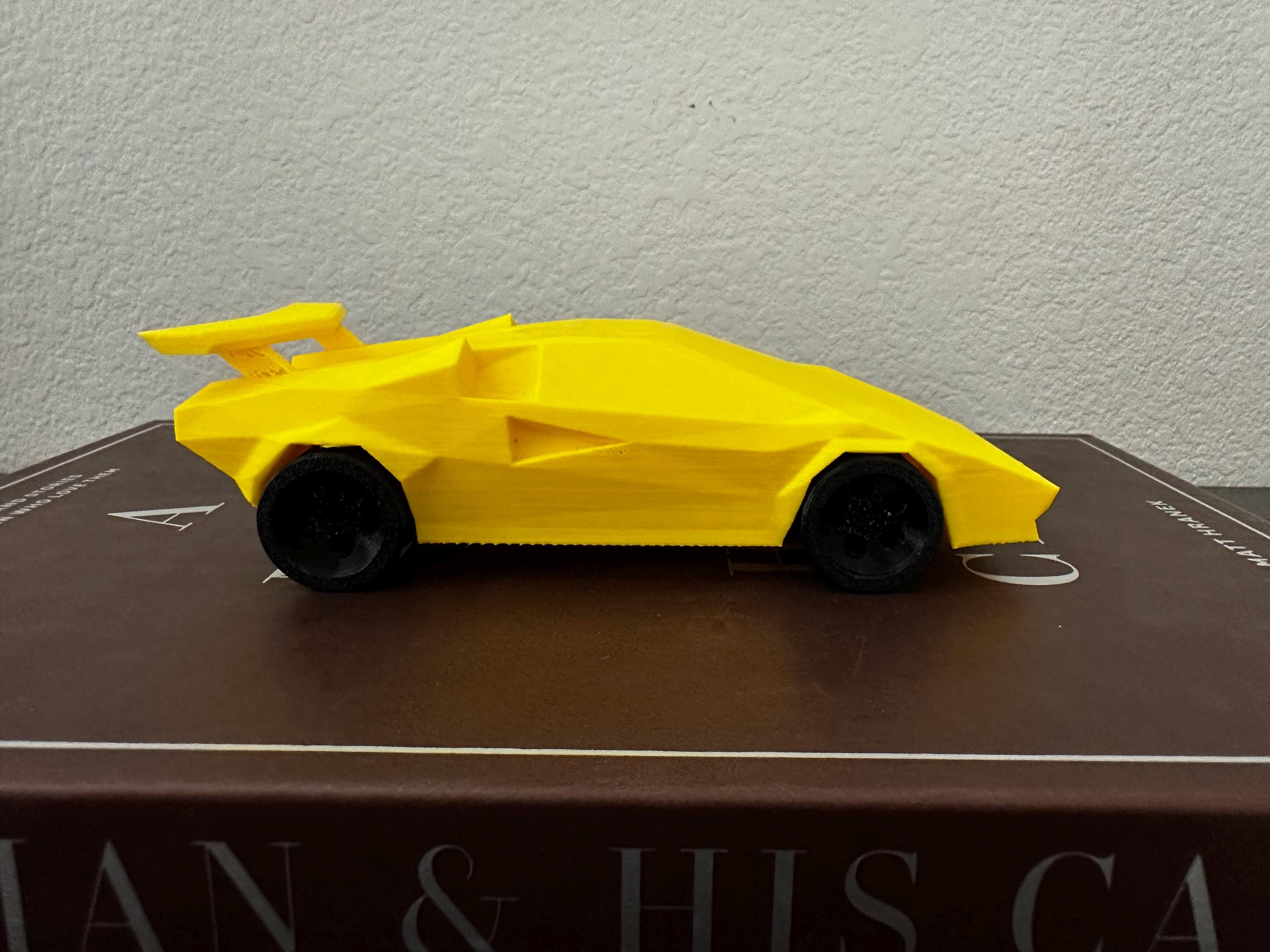 Lamborghini Countach Low Polygon Desktop Display Model Unique ...