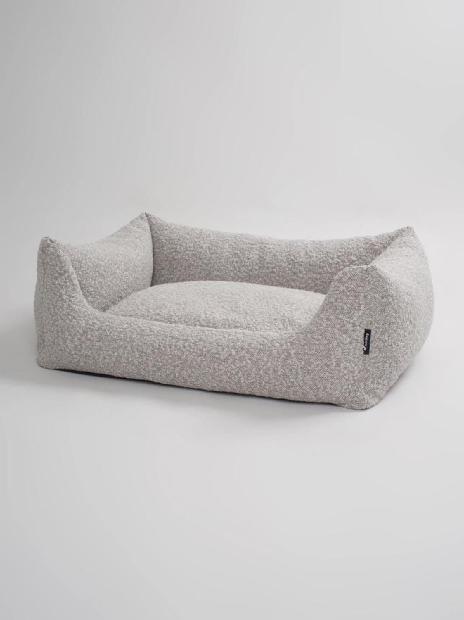 Luxury Billy Bouclé Dog Bed Taupe - Etsy