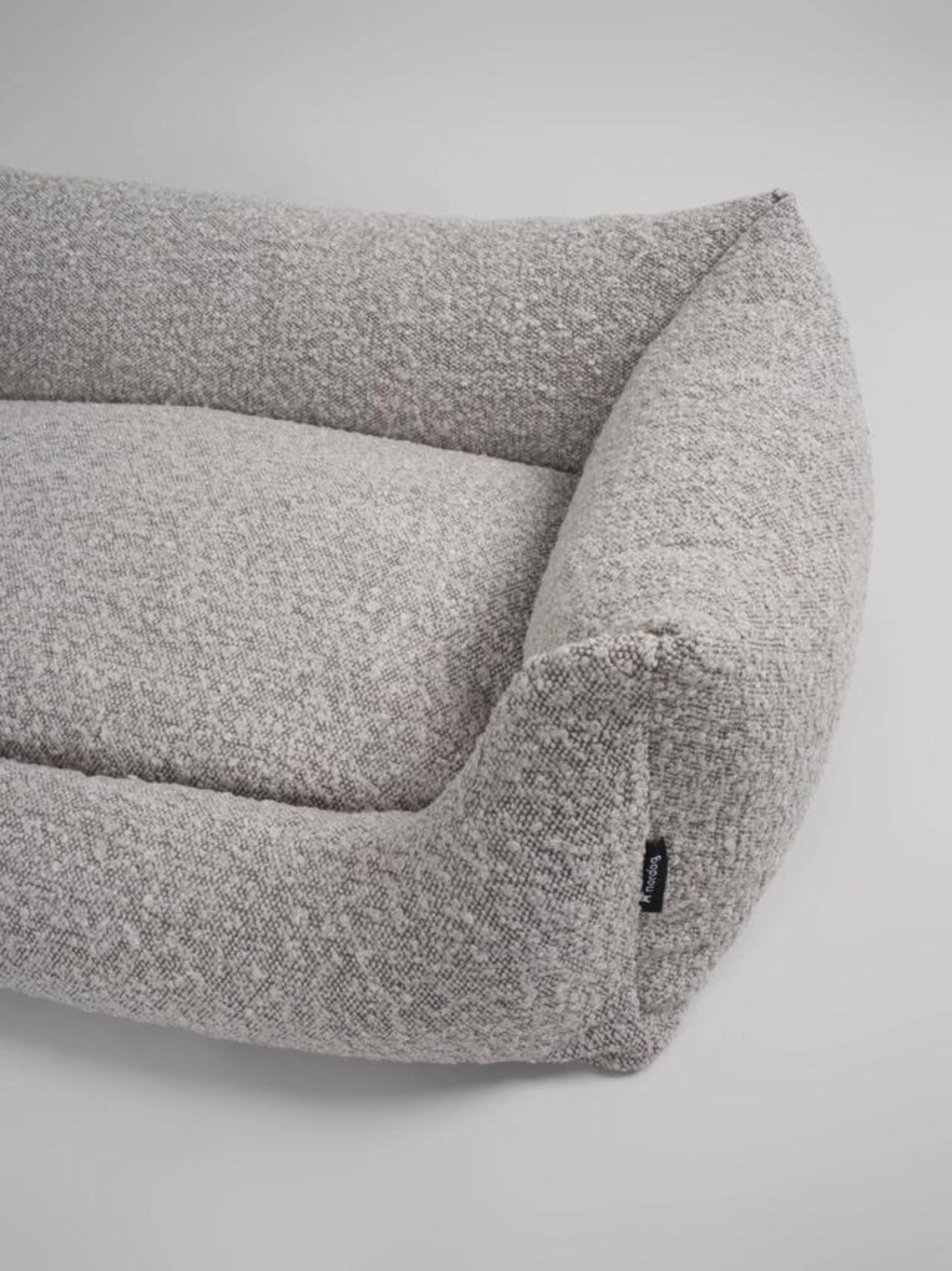 Luxury Billy Bouclé Dog Bed Taupe - Etsy