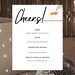Editable Digital Bar Menu Template Customizable Cocktail Menu, Wedding ...