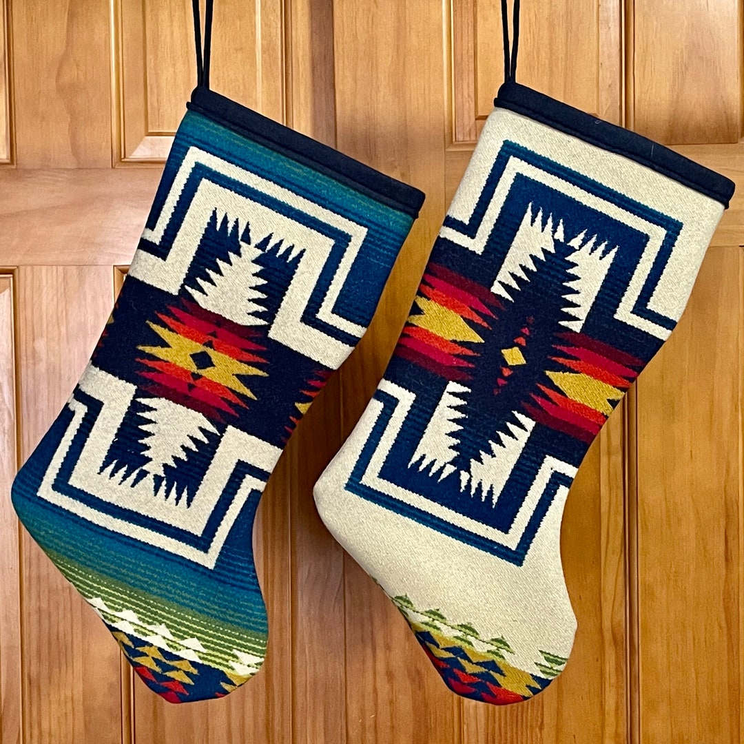 Christmas Stocking XL Harding Centennial A Tribal Southwestern ...