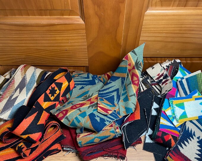 Pendleton Wool Crafting Remnants - Variety of Sizes and Colors - Etsy
