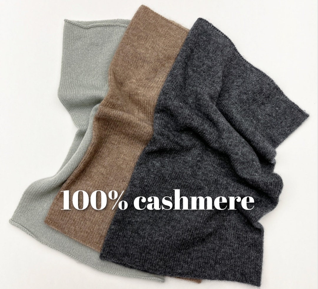 100% Cashmere Neck Warmer | Neutral Cashmere Neckwarmer | Fleur D'eve ...
