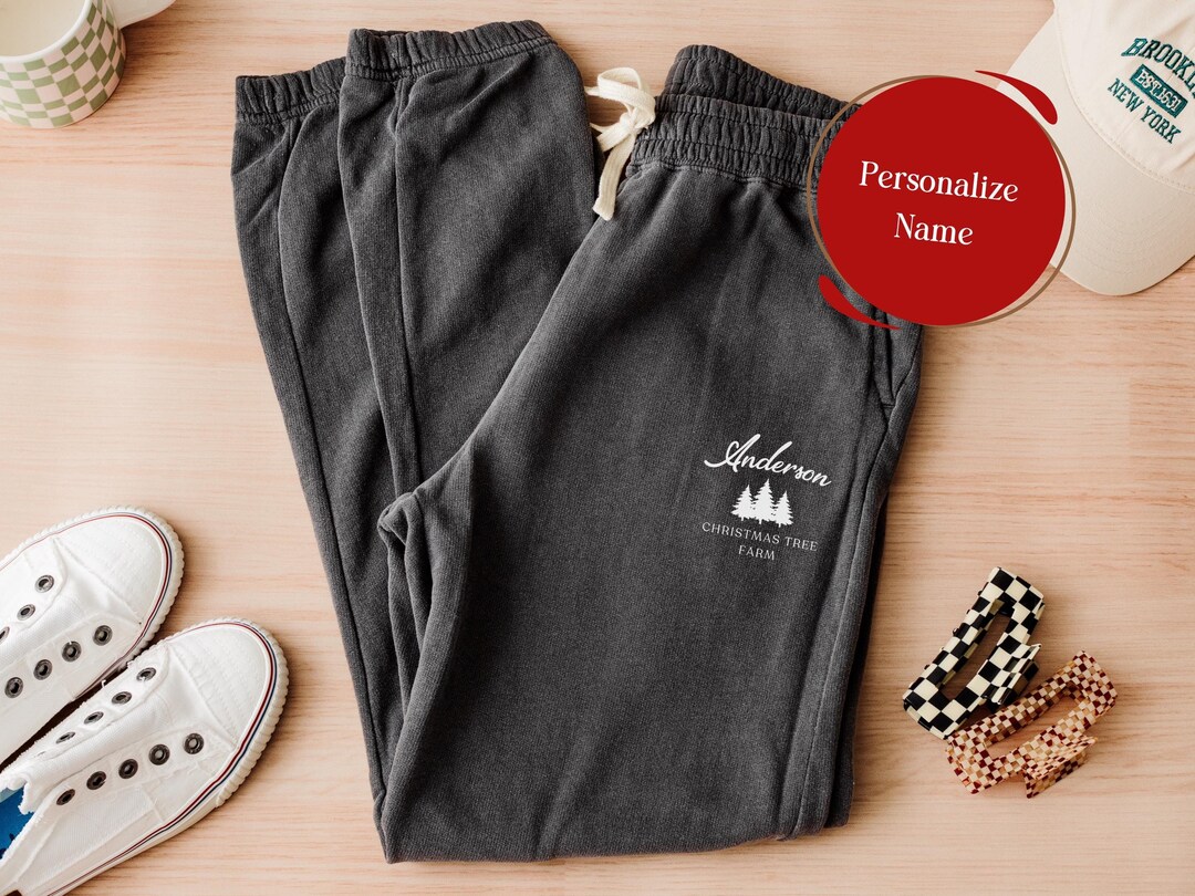 Custom Christmas Sweatpants Christmas Personalized Gift Women's Sweats ...