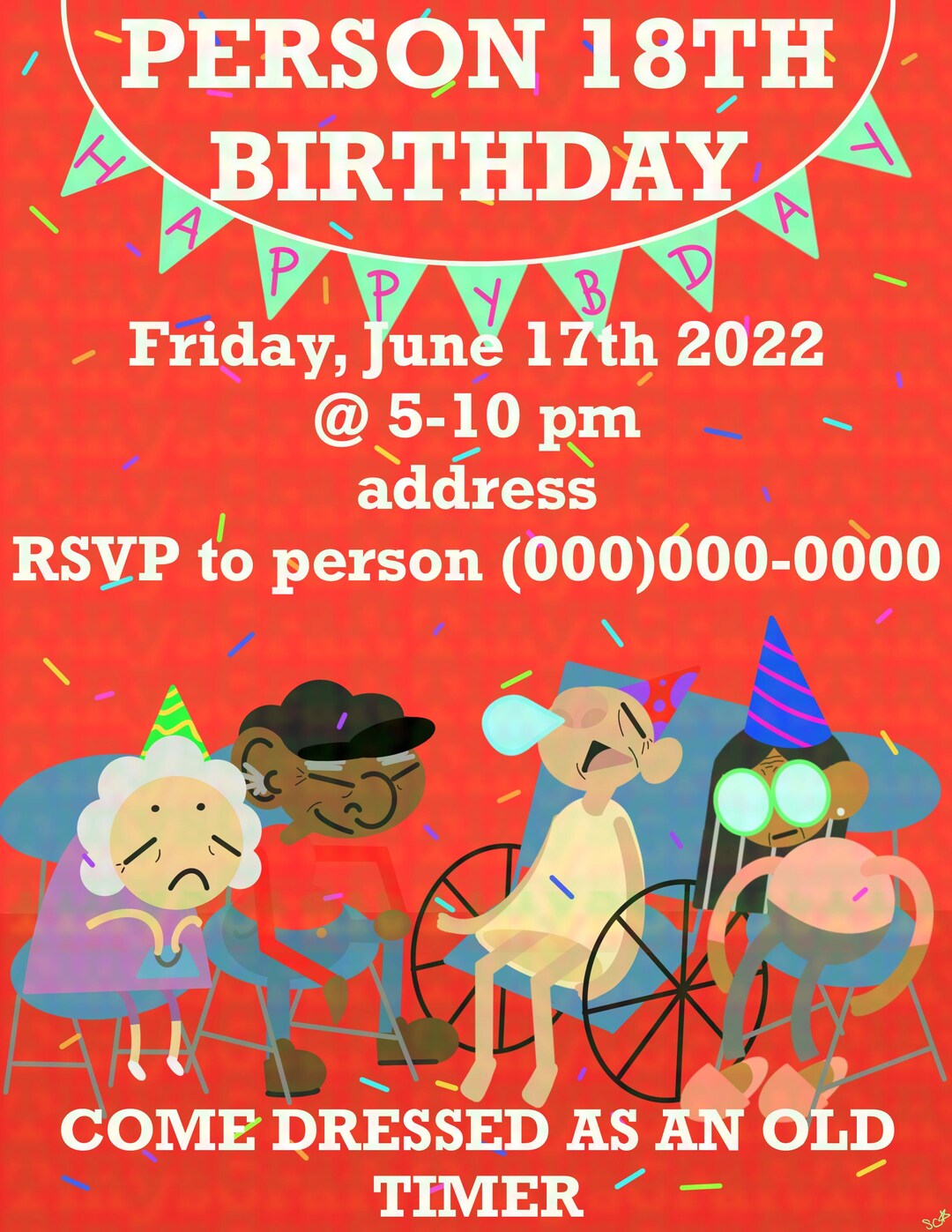 Digital Custom Invitations and Fliers - Etsy