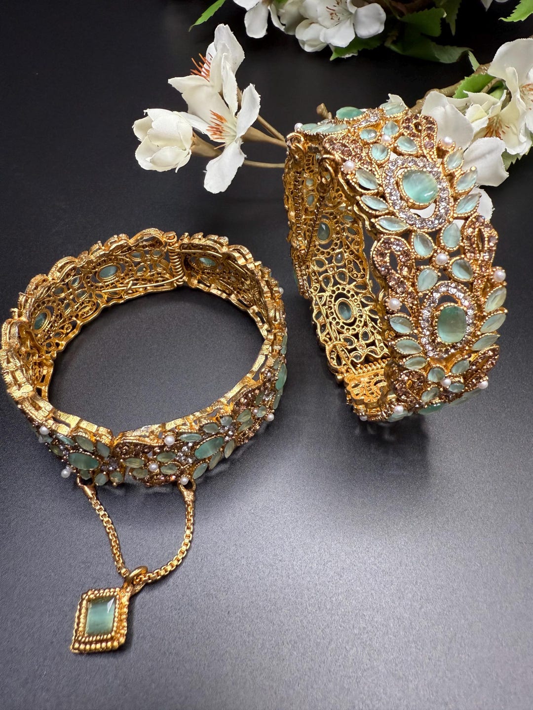 Bangles, Pakistani Openable Bangles, Indian Bangles, Pakistani Jewelry ...