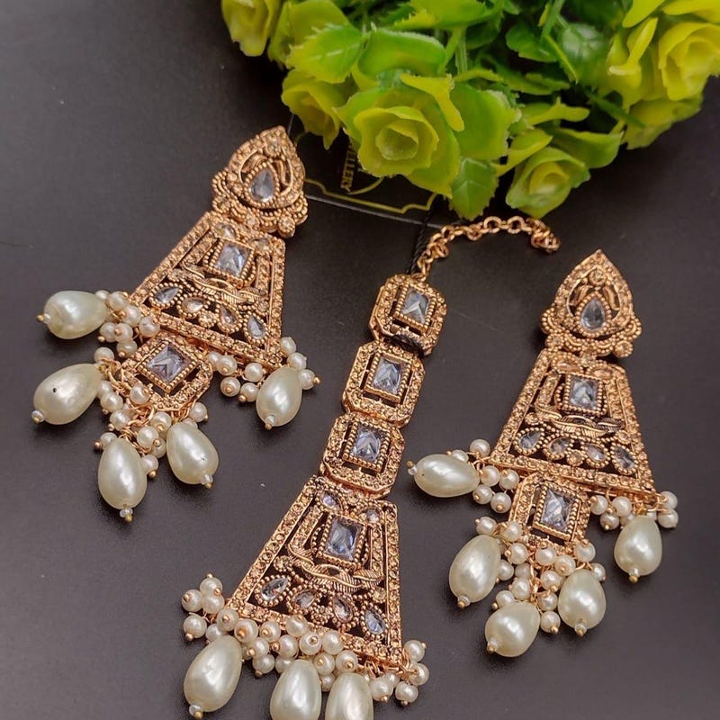 Pakistani Earrings - Etsy