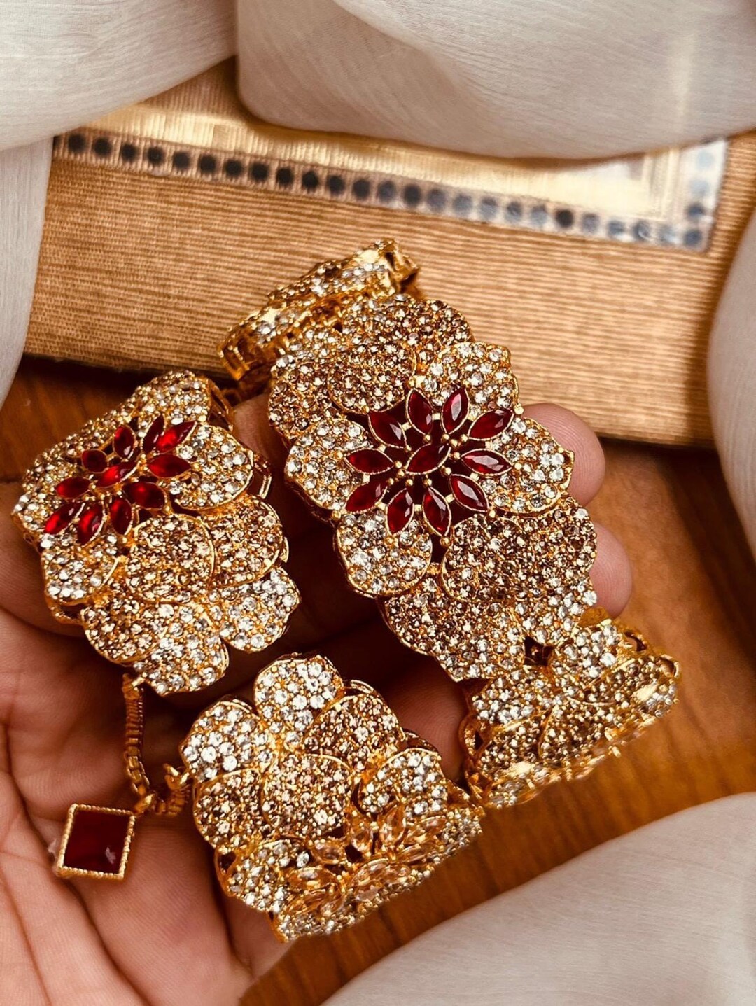 Bangles / Pakistani Openable Bangles / Pakistani Jewelry / Indian ...