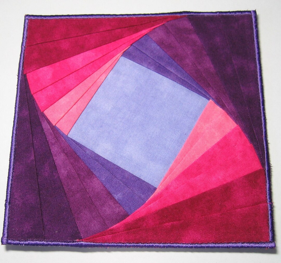 Purple Swirl Fabric Plate Mat - Etsy