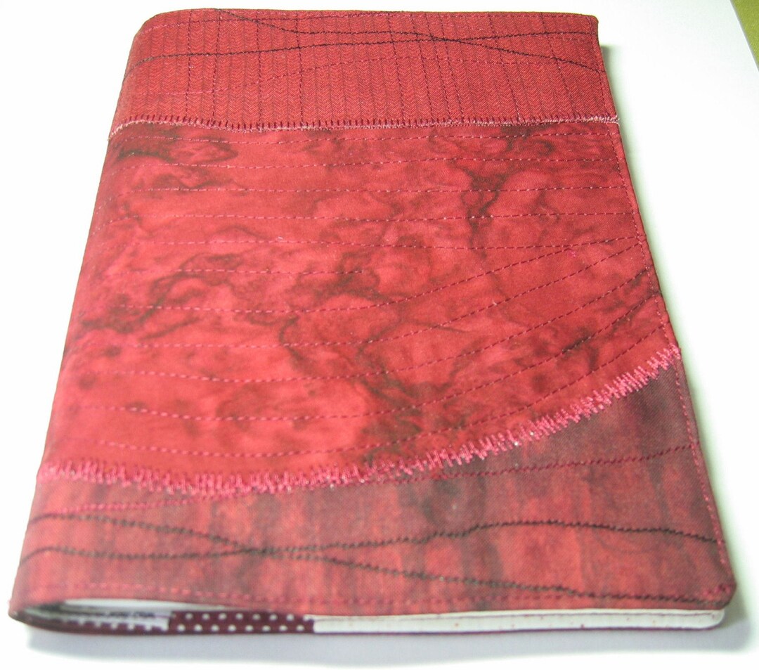 Burgundy Journal Cover - Etsy