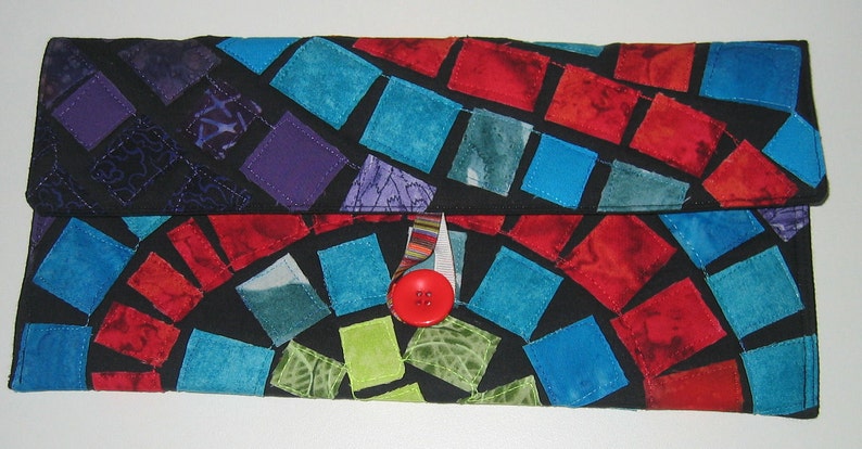 Clutch - Multi-colored - Large - Etsy