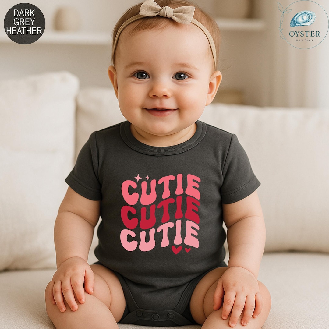 Cutie Cutie Cutie Baby Shirt Cute Baby Bodysuit, Newborn Outfit, Baby ...