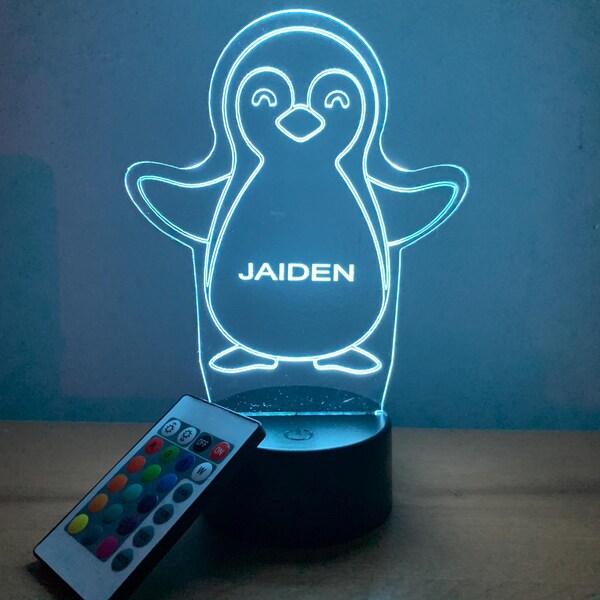 Penguin Lamp - Etsy