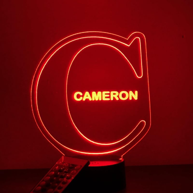 Led Letter Lamps - Etsy