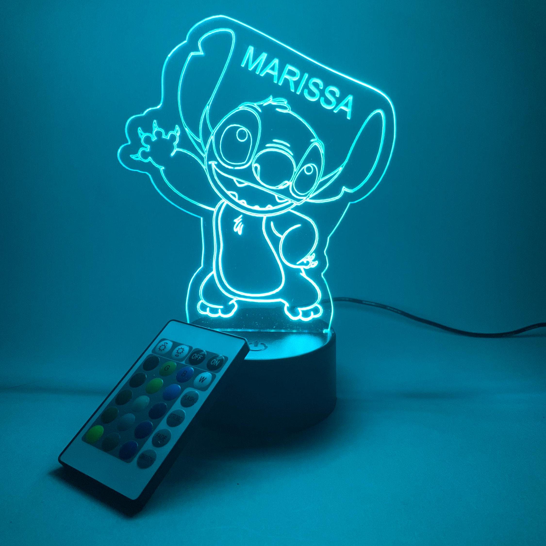Kids Character LED Personalized Lamp - Etsy